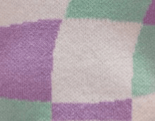 Checkerboard Knitted Tank Top - Multi Color - Pomelo Fashion