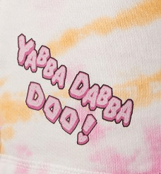 The Flintstones | Pomelo Sustainable Yabba Dabba Doo Tie Dye Shorts ...