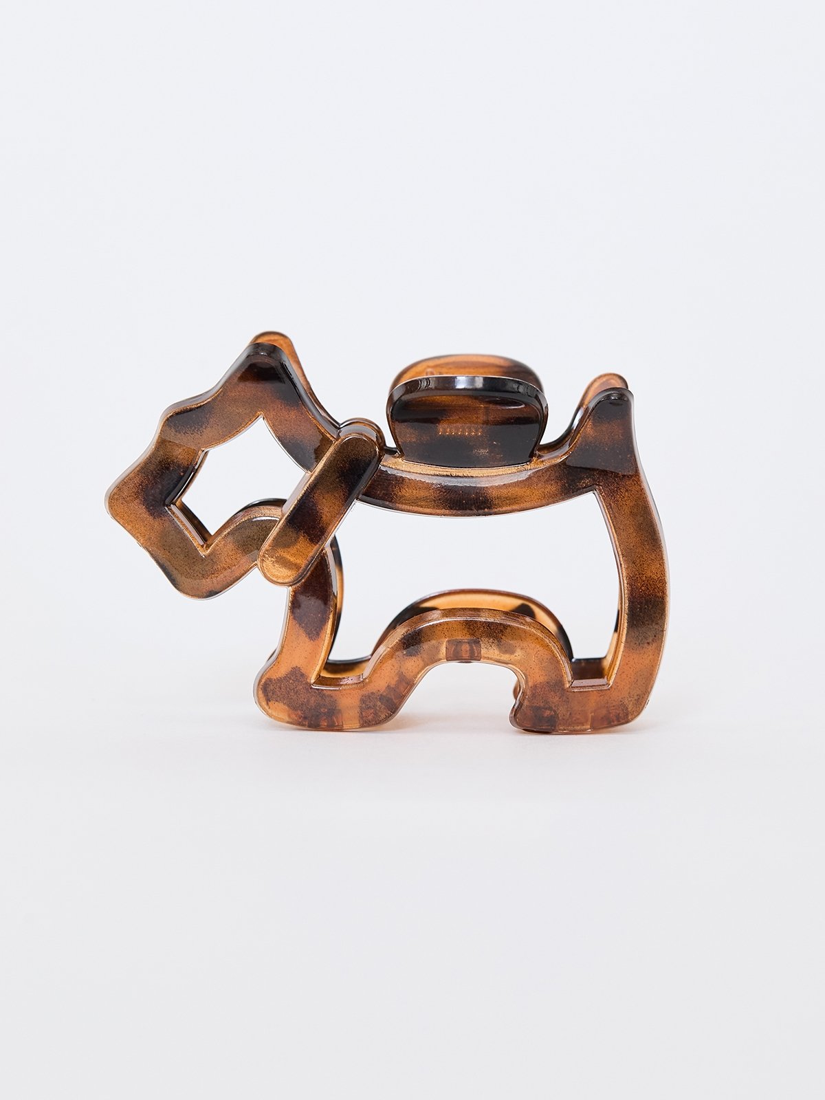 pomelo Pomelo Dog-Shaped Hair Claw Clip - Brown Amber Top Sellers ...