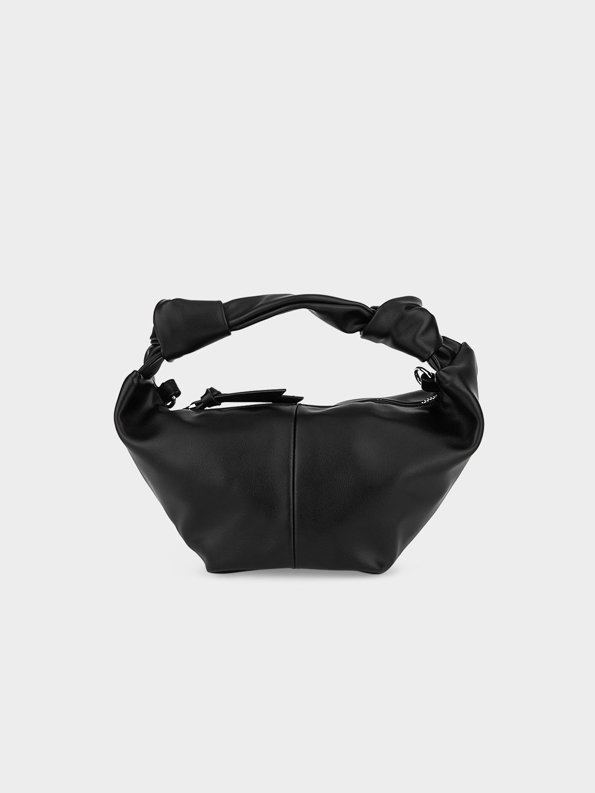Mini Oval Hand Bag - Black - Pomelo Fashion