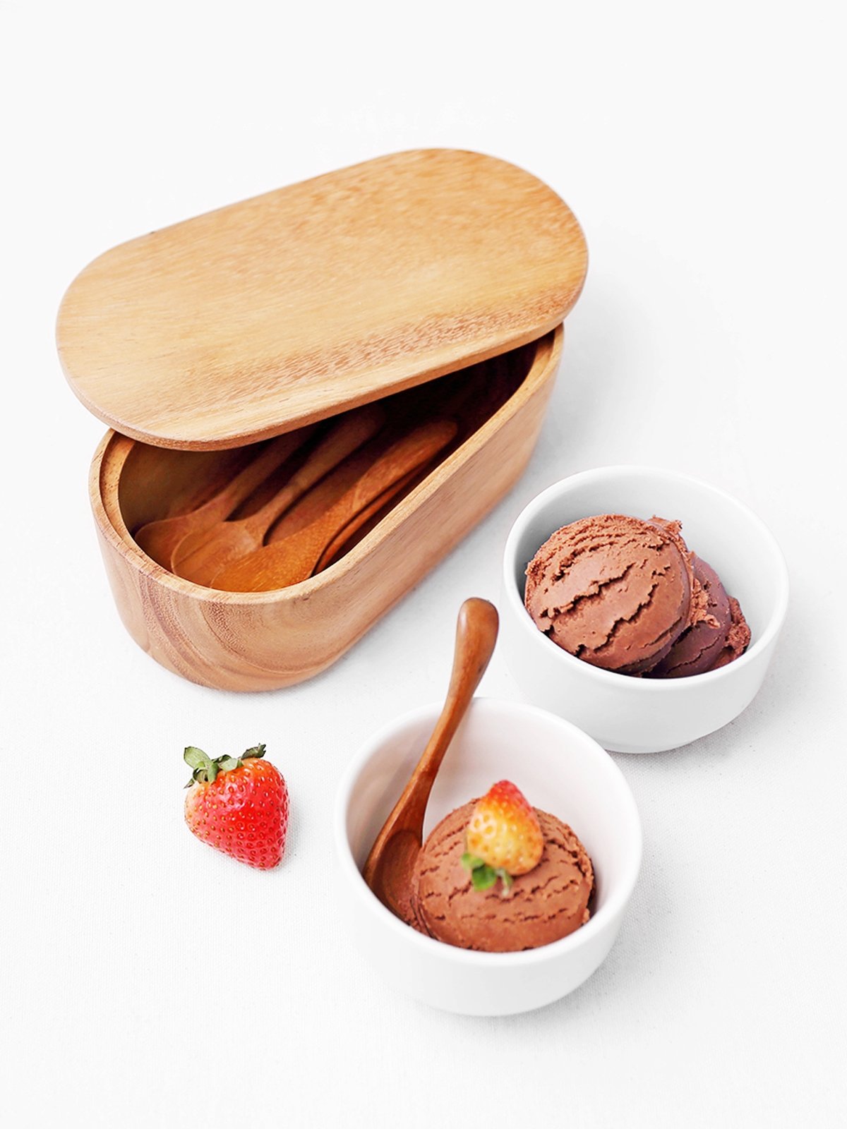 Limpid Stackable Storage Container Medium S - Brown - Pomelo Fashion