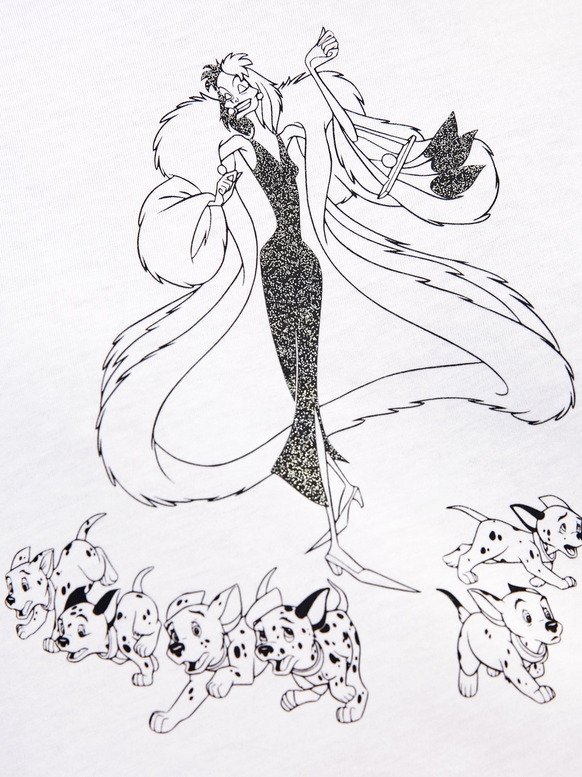 101 dalmatians coloring pages cruella de vil