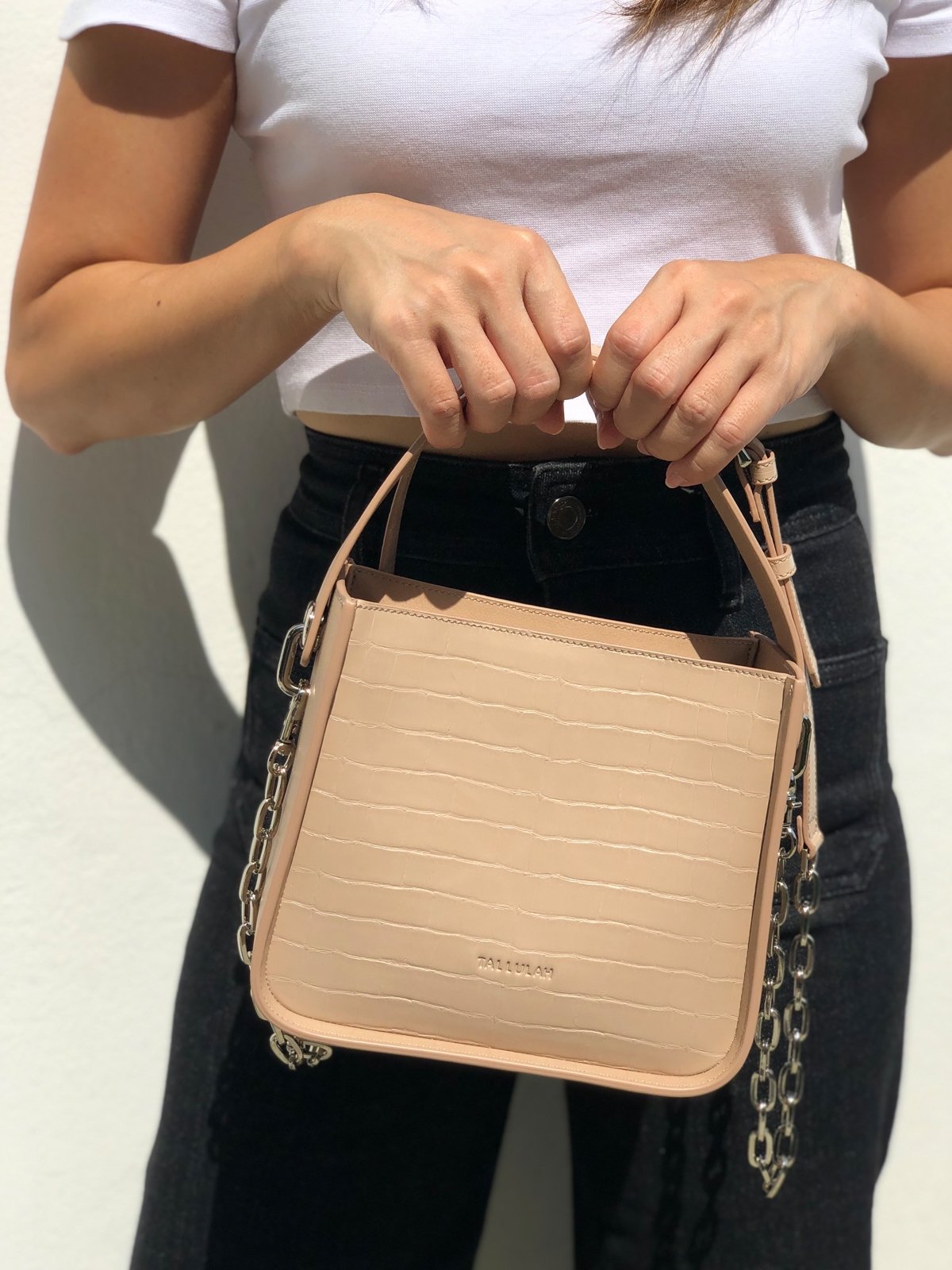 Mini Sadie Handbag - Sand - Pomelo Fashion