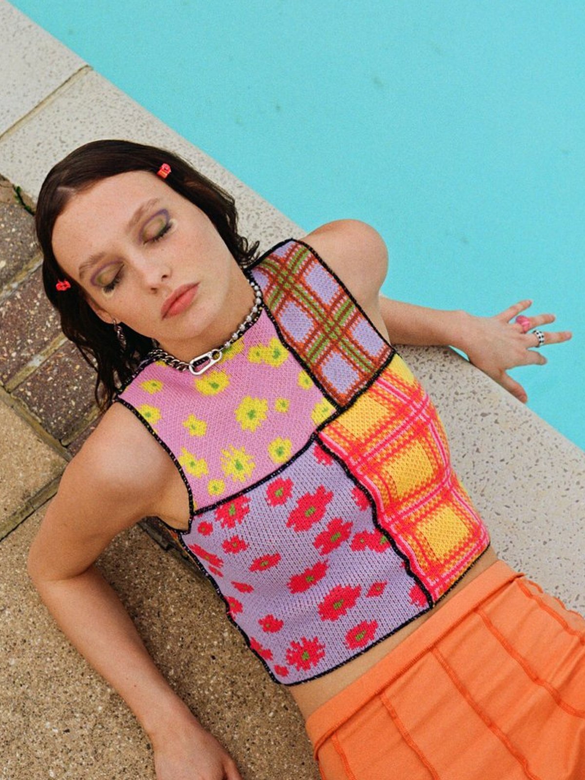 Squeeze Top - Multi Color - Pomelo Fashion