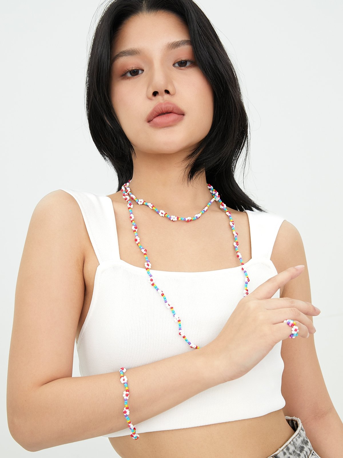 Colorful Accessories Set - Colorful - Pomelo Fashion