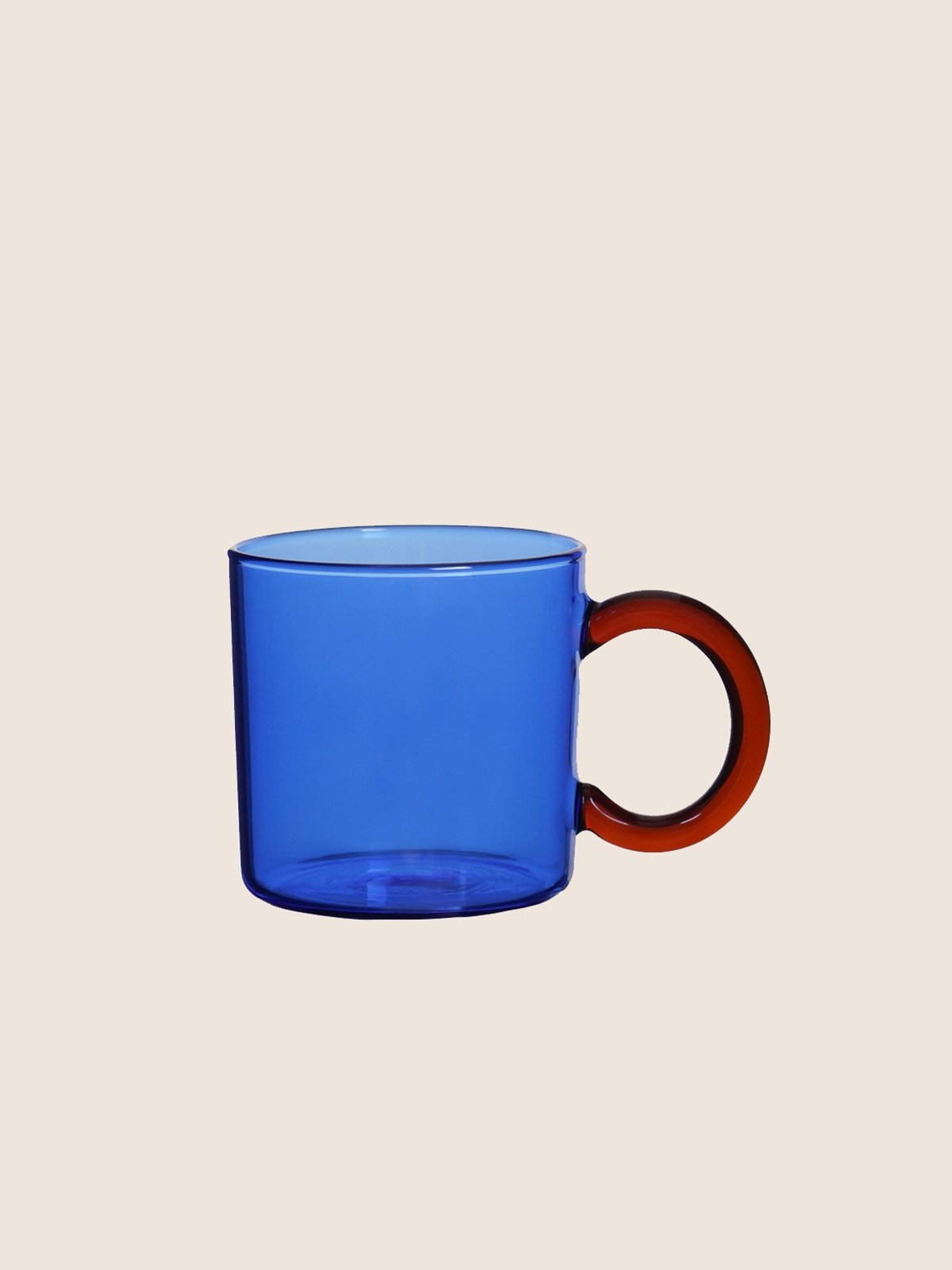 Two Tone Glass - Navy/Orange - Pomelo Fashion