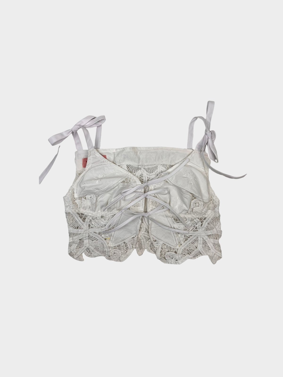 Ribbon Top 15 - Multi Color - Pomelo Fashion