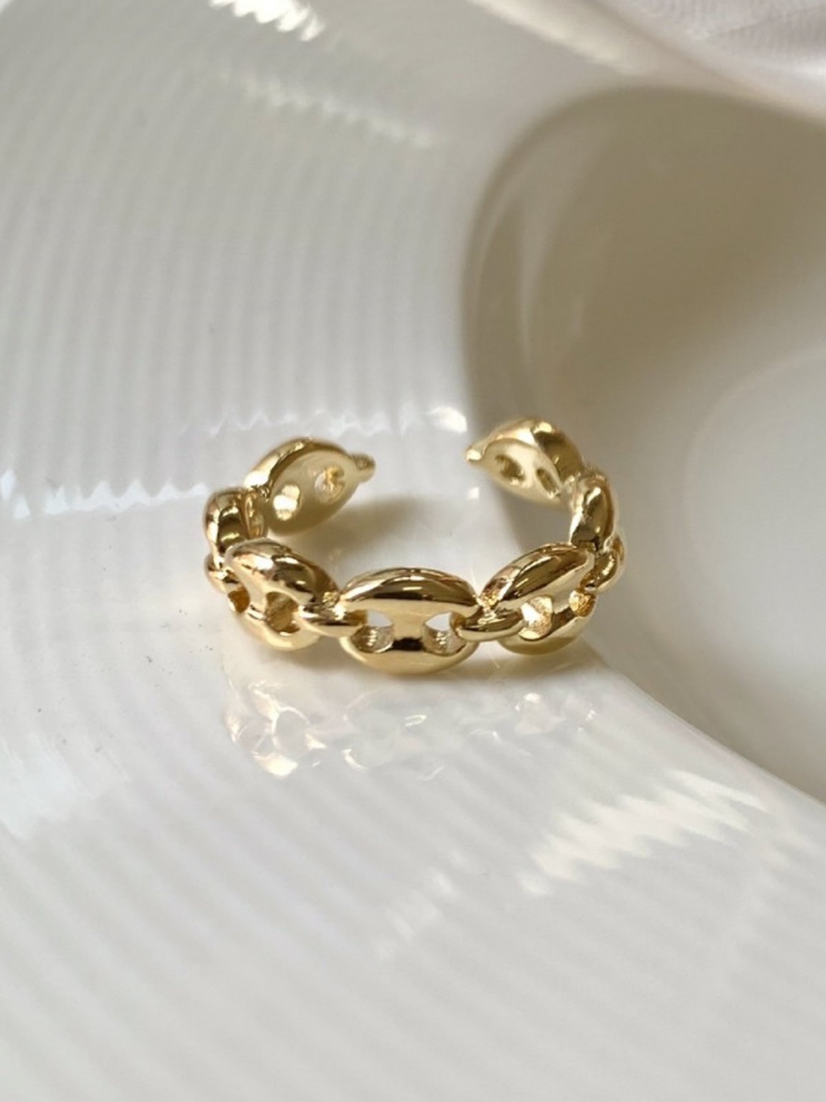 Coffee Ring - Gold - Pomelo Fashion