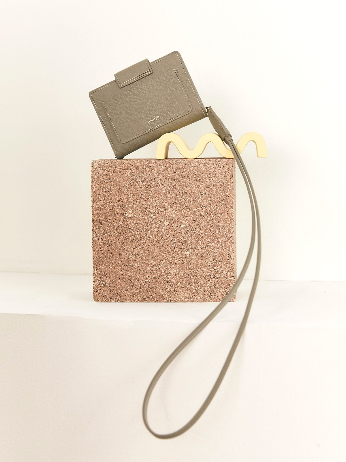 Tate Mini Wallet - Taupe - Pomelo Fashion
