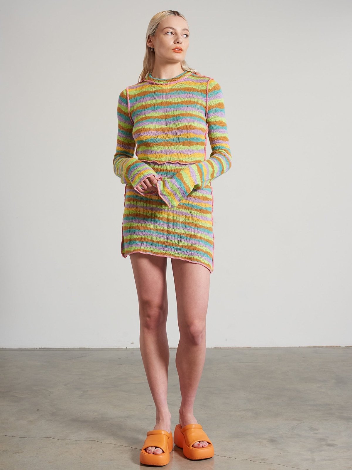 Socialite Dress - Multi Color - Pomelo Fashion