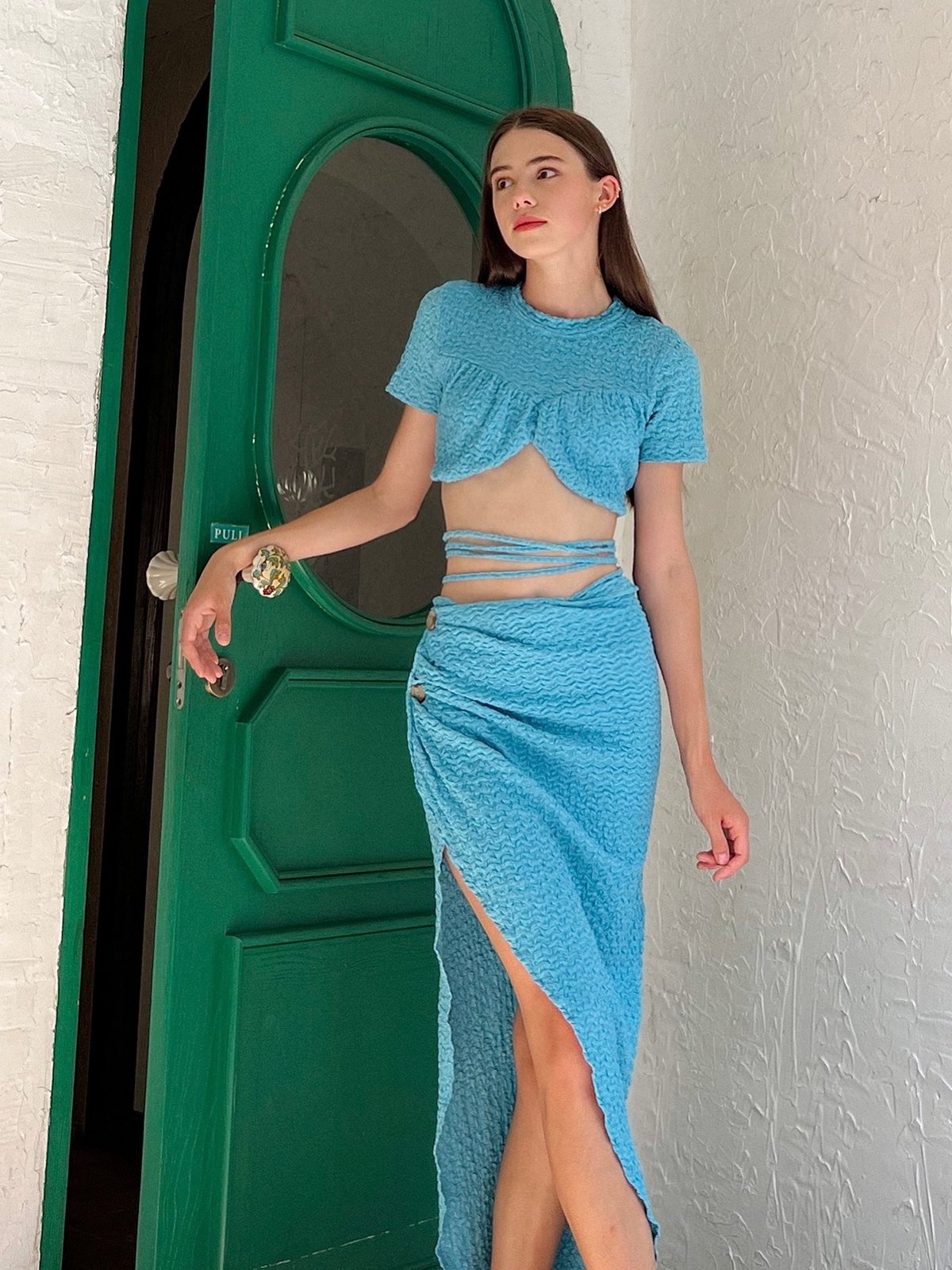 Bellina Set Sky Blue Pomelo Fashion