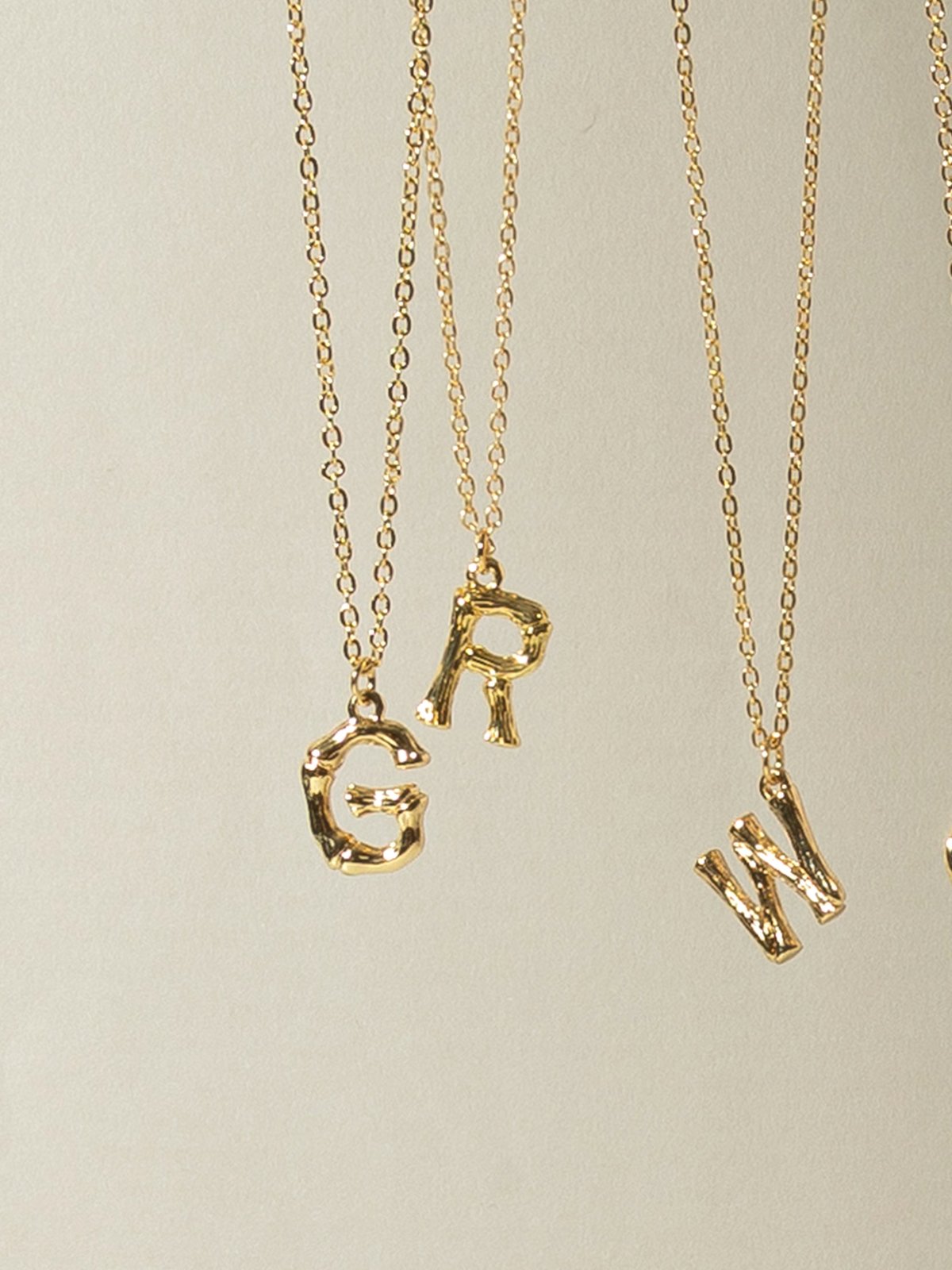 Alpha Necklace - R - Pomelo Fashion