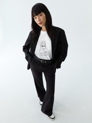 Oversized Fit Tee White Pomelo Fashion