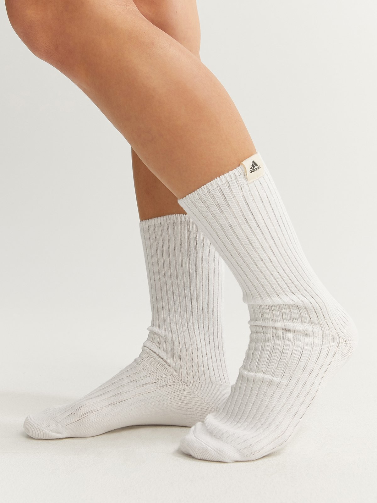 Best Label Socks 1 Pair - White/Black - Pomelo Fashion