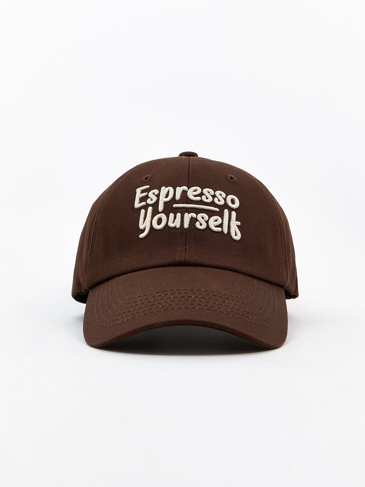 Espresso Yourself Cap - Brown - Pomelo Fashion
