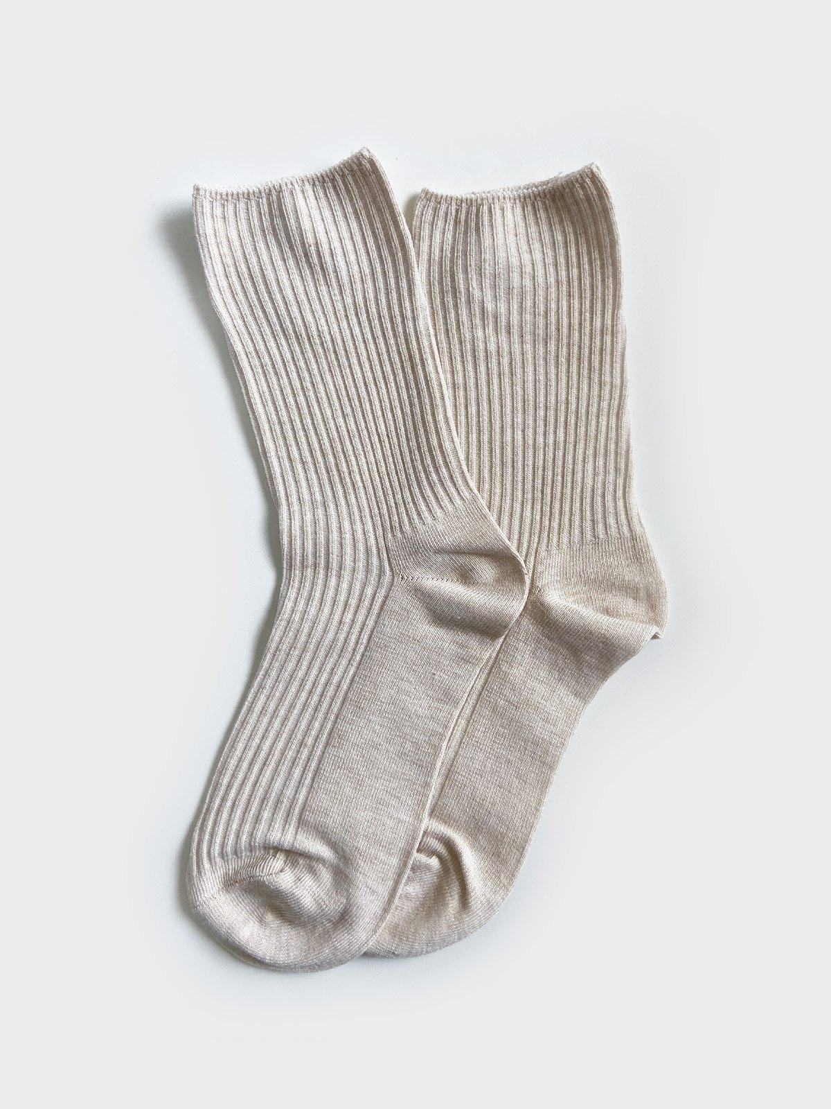 Creamy Socks - Cream - Pomelo Fashion