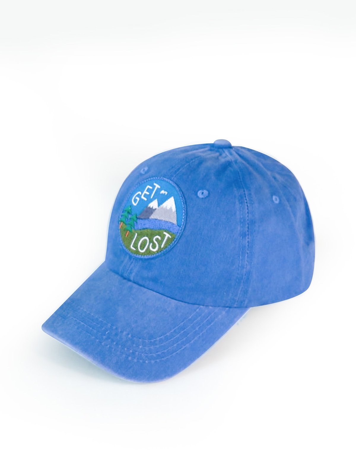 "No Bad Day" Baseball Cap -Ocean - Pomelo Fashion