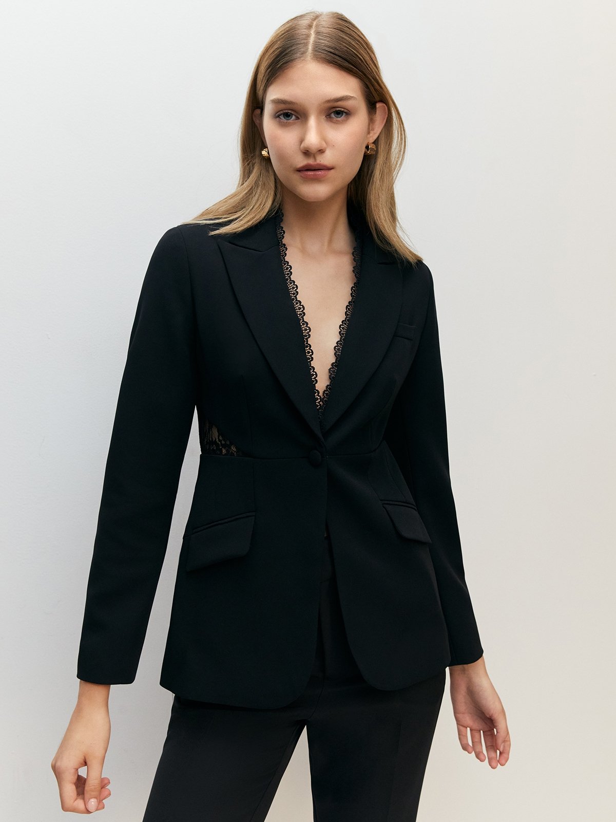 Outerwear Blazers Collection Fully Lined Semi See-Through Medium Weight ...