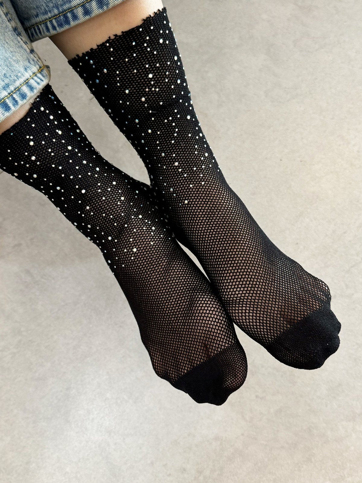 Wink Wink Socks Black Pomelo Fashion
