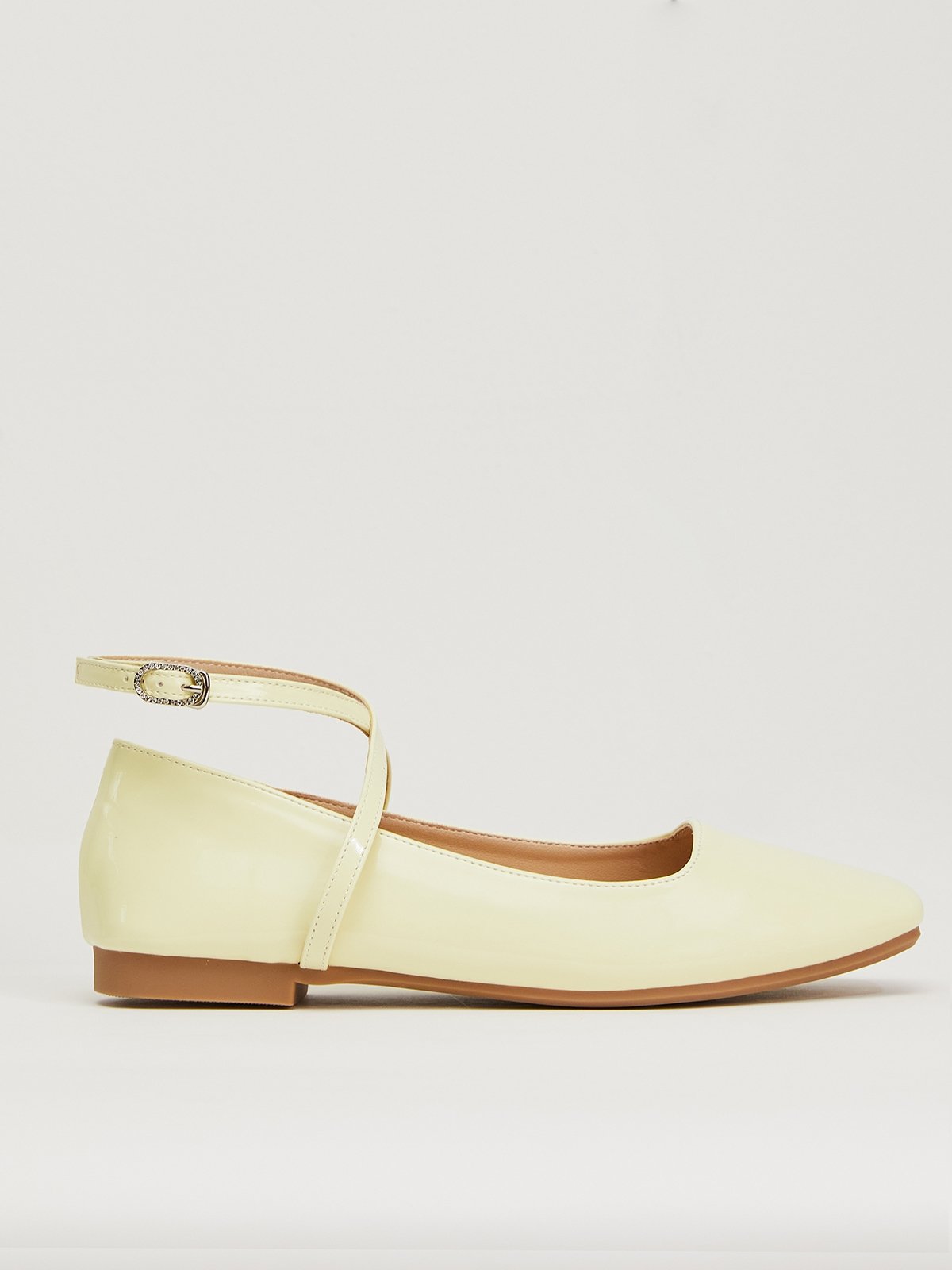 The Fiona Shoes - Light Yellow - Pomelo Fashion