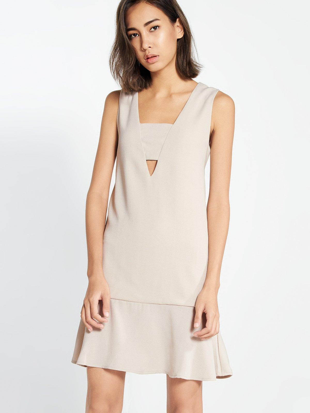 Lisa Drop Waist Dress - Pomelo Fashion